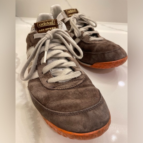 adidas | Shoes | Retro Goldlabel Adidas Adispeed Brown Sneakers Rare ...